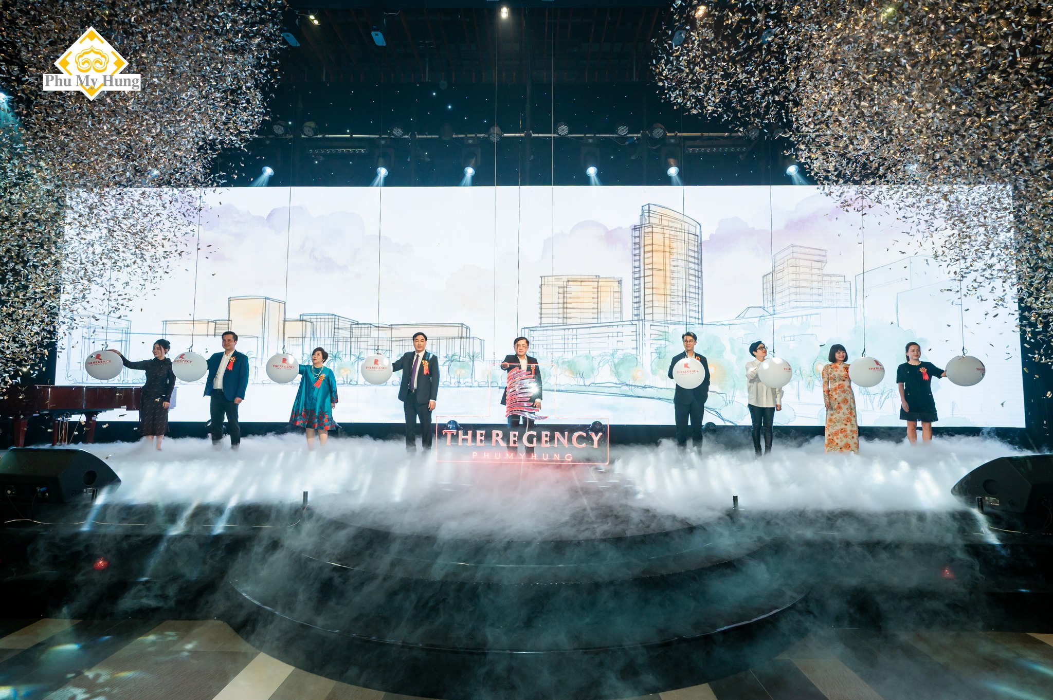 Phú Mỹ Hưng | Đêm dấu ấn của một biểu tượng mới bên Hồ Bán Nguyệt: The ...